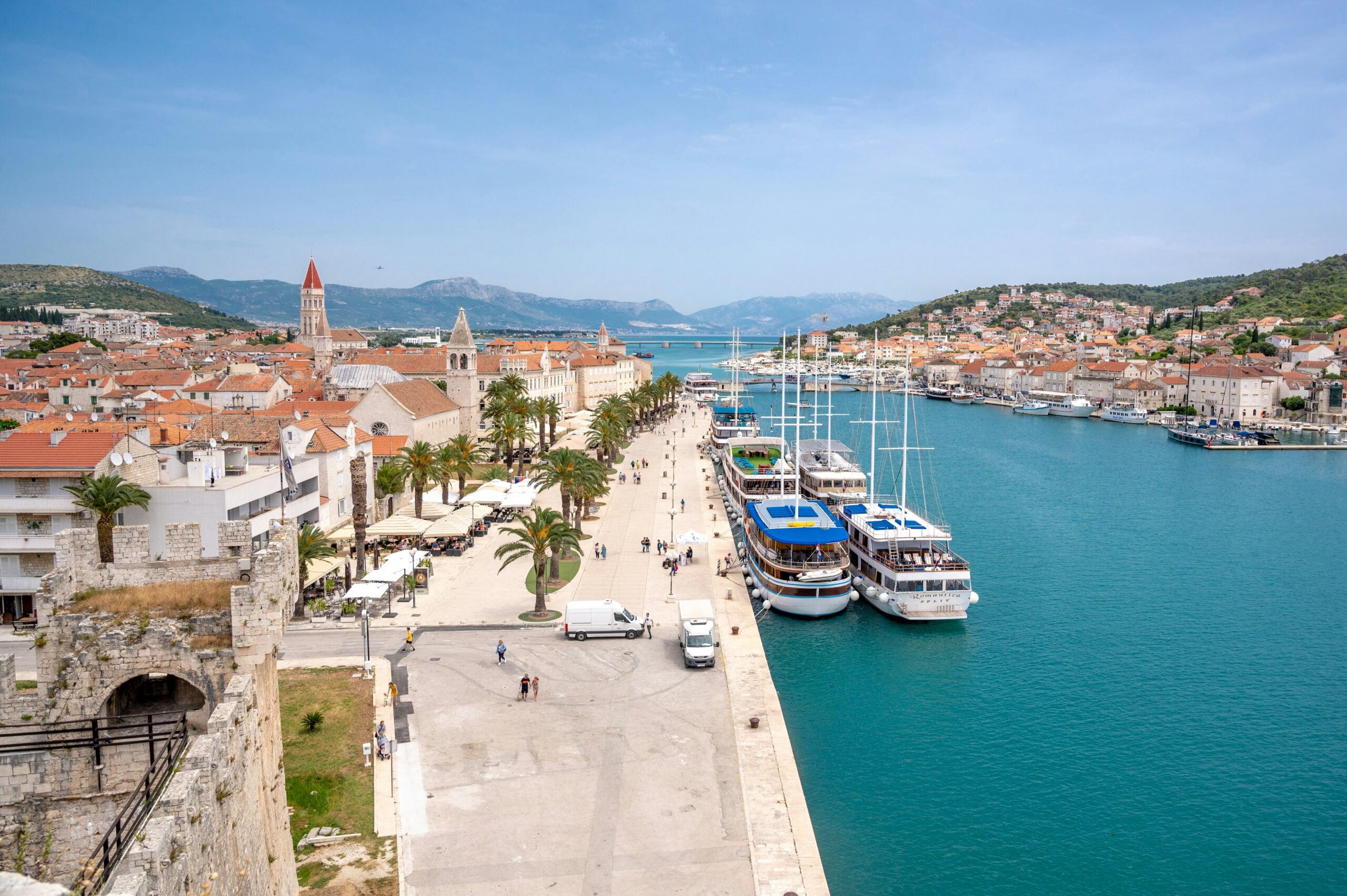 Getting from Split Airport to Trogir